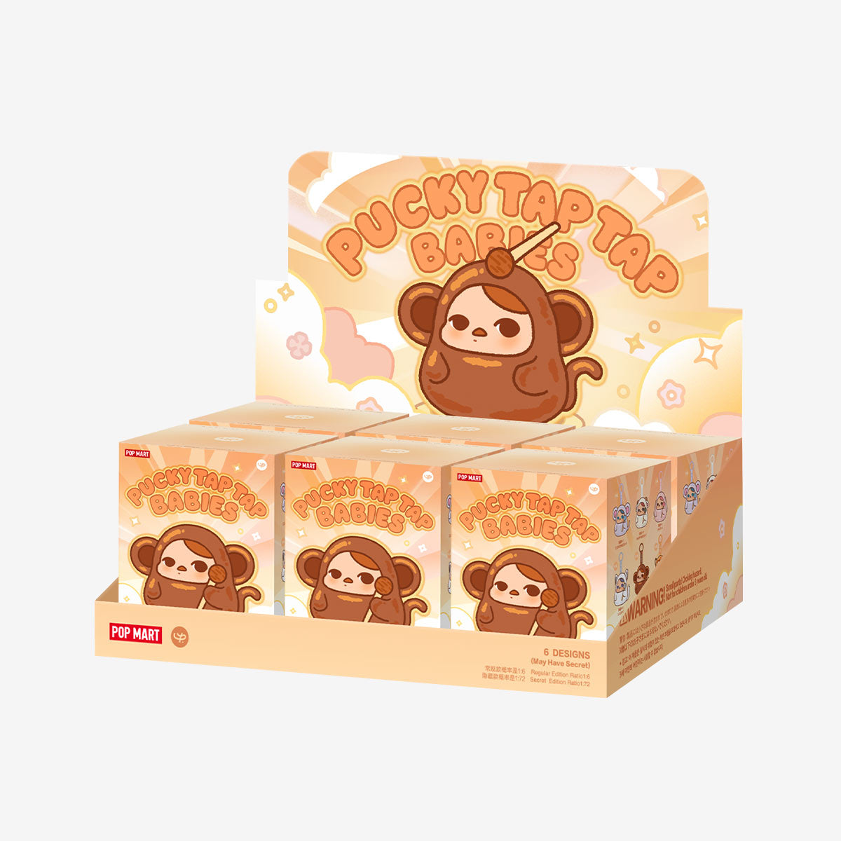 Pucky Tap Tap Babies Series-Vinyl Plush Pendant Blind Box – ri-son