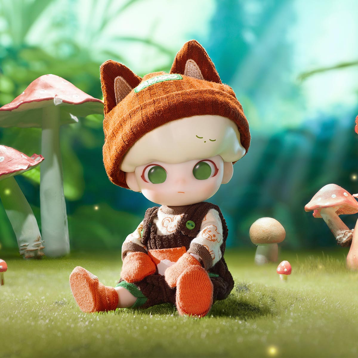 DIMOO Fox in the Woods Action Figure – POP MART Designer Toy – ri-son
