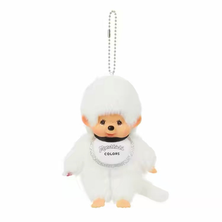 Monchhichi Colors Series Ball Keychain - Black & White – ri-son